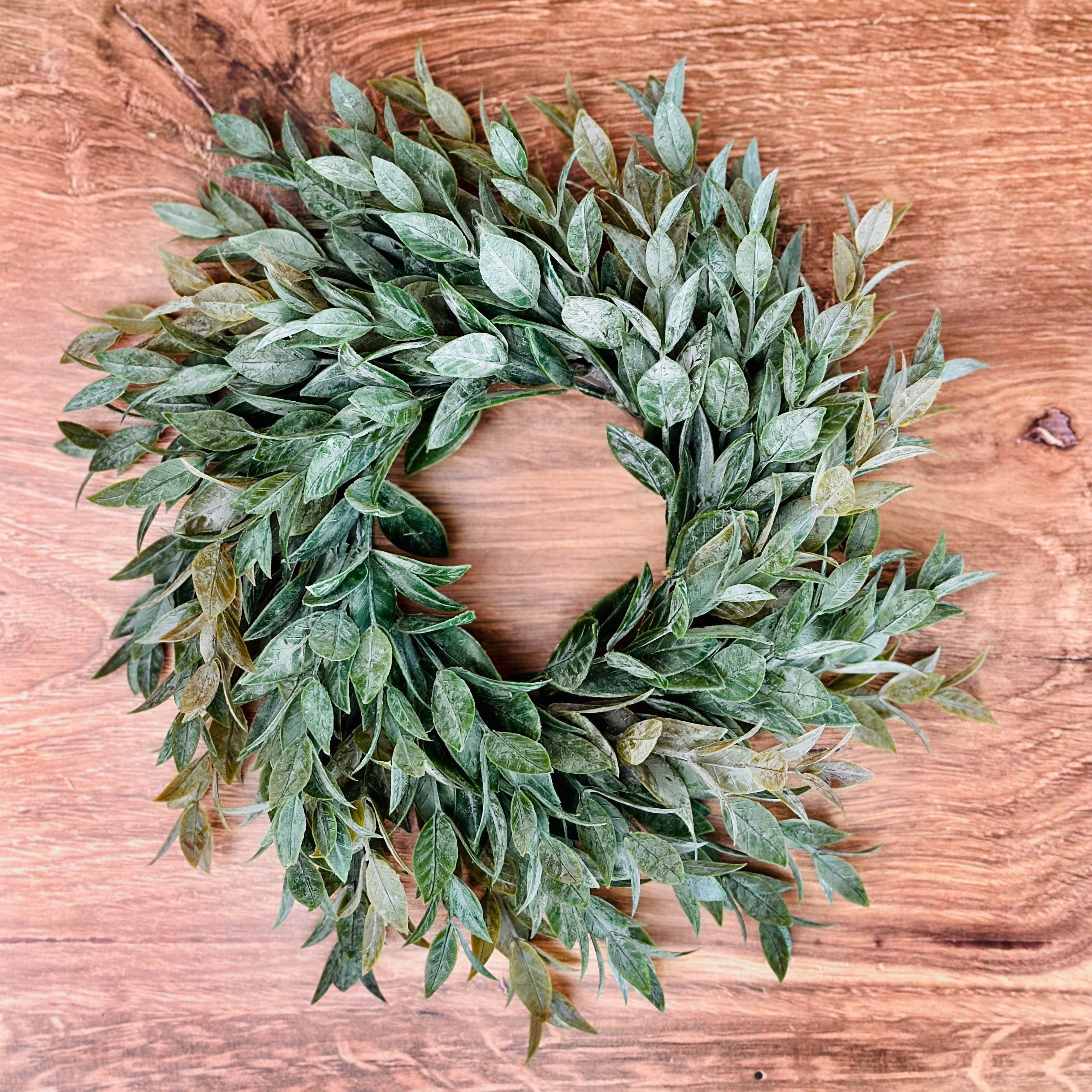 Ruscus Wreath – Bobbi's Lane